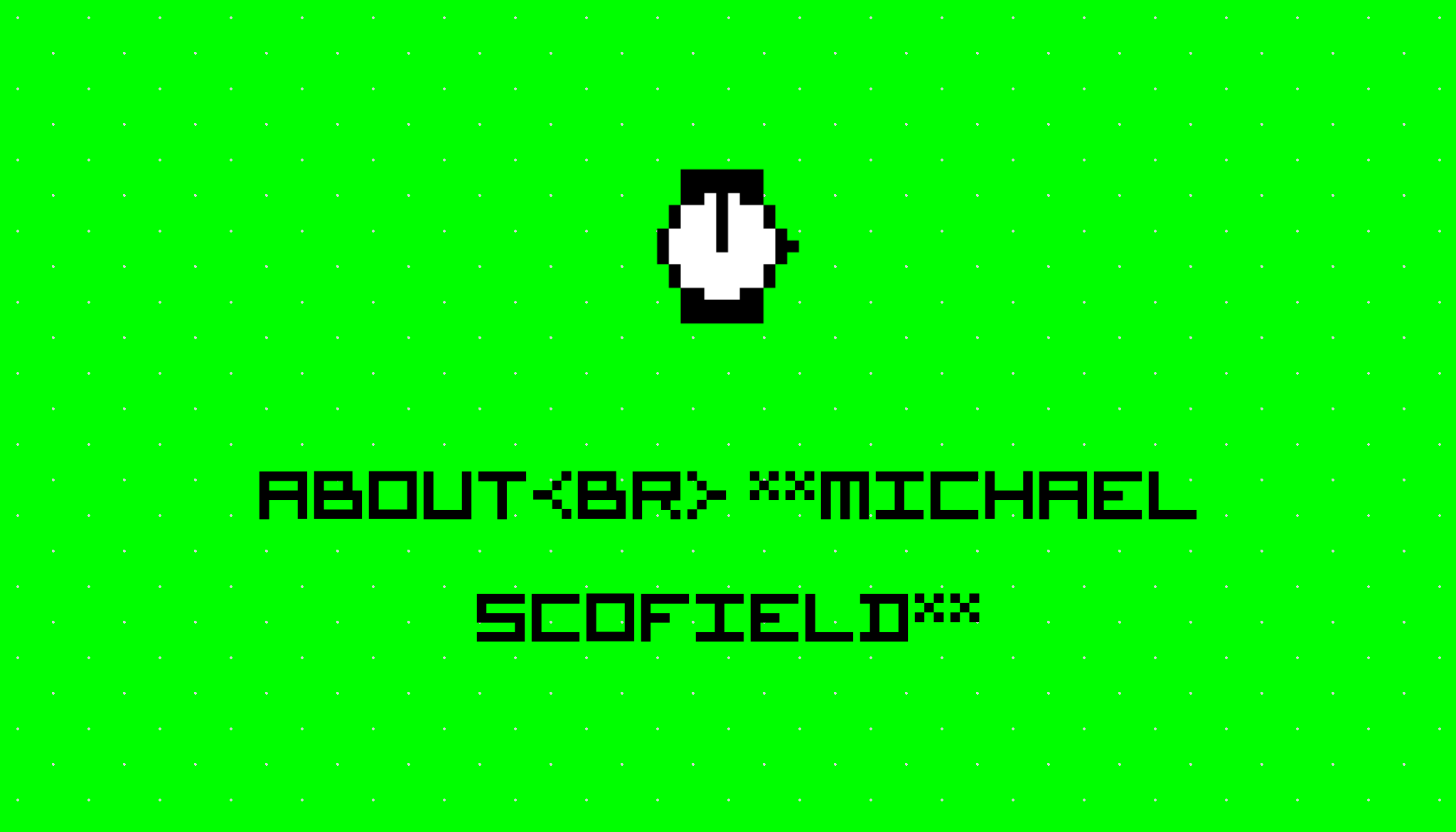 About Michael Scofield on HackerNoon